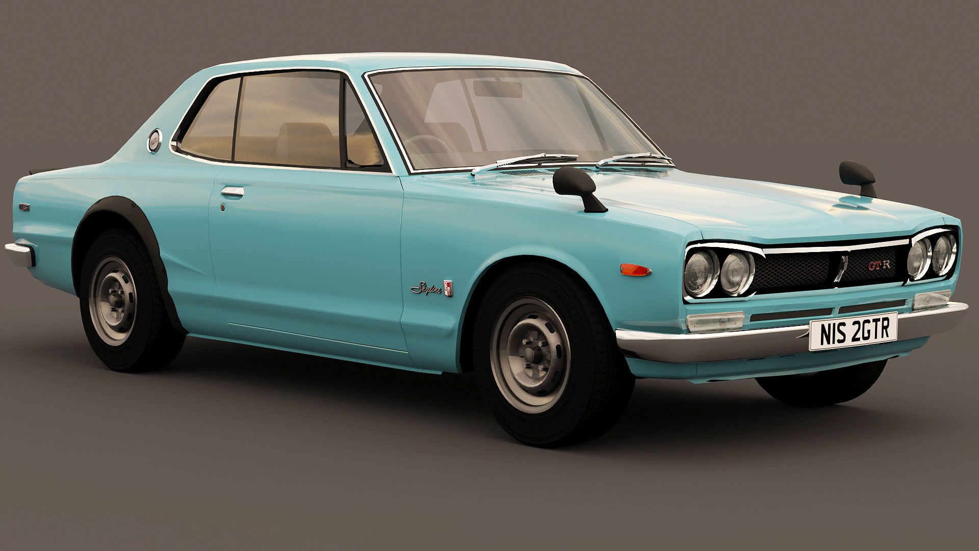 3D Model Nissan 2000 Gtr Kpgc10 1971 - TurboSquid 2217139