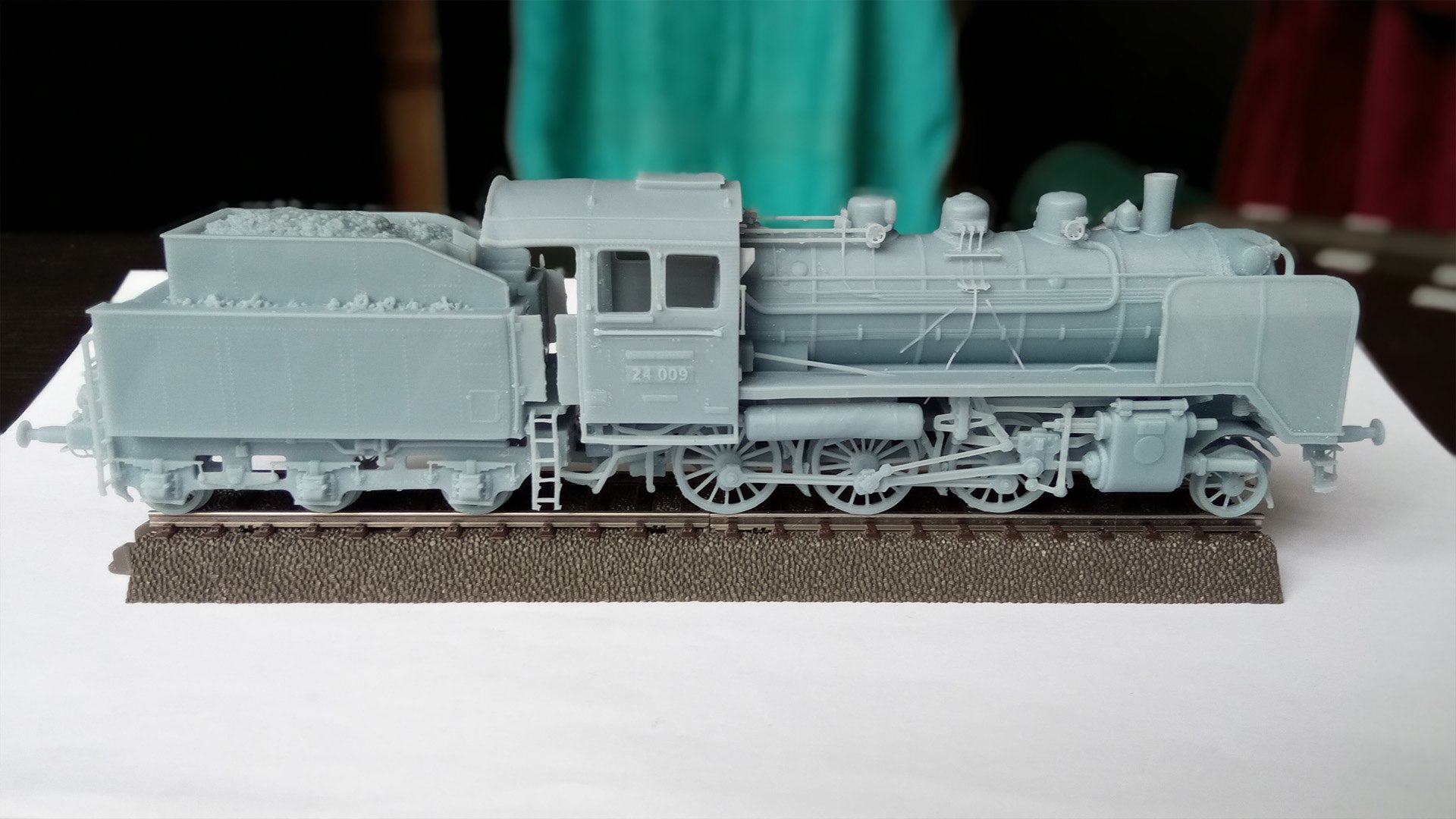 Steam Locomotive 3D Print 3D Model - TurboSquid 1807638