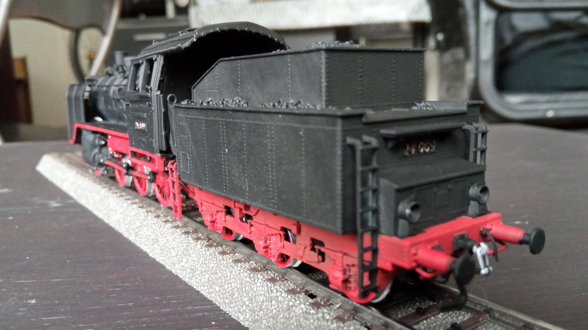Steam Locomotive 3D Print 3D Model - TurboSquid 1807638