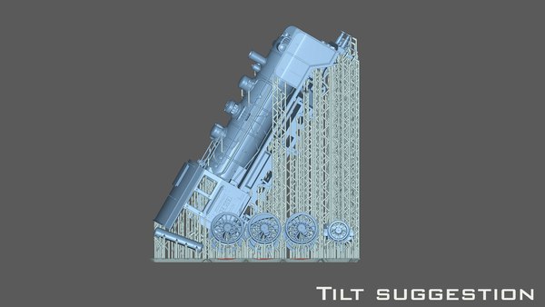 Steam locomotive 3D print 3D model - TurboSquid 1807638