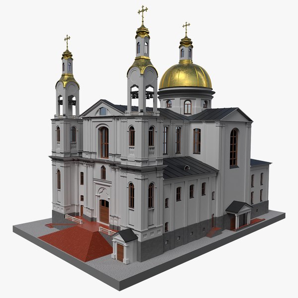 Cathedral Blender Models for Download | TurboSquid