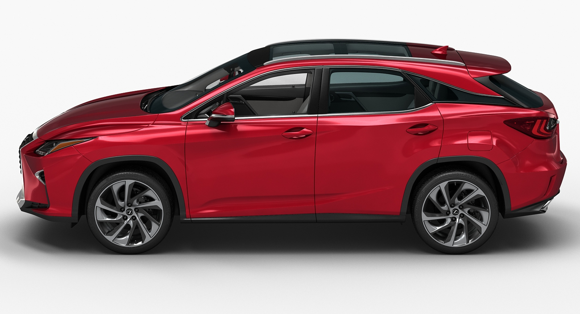 3d 2016 Lexus Rx 350 Model