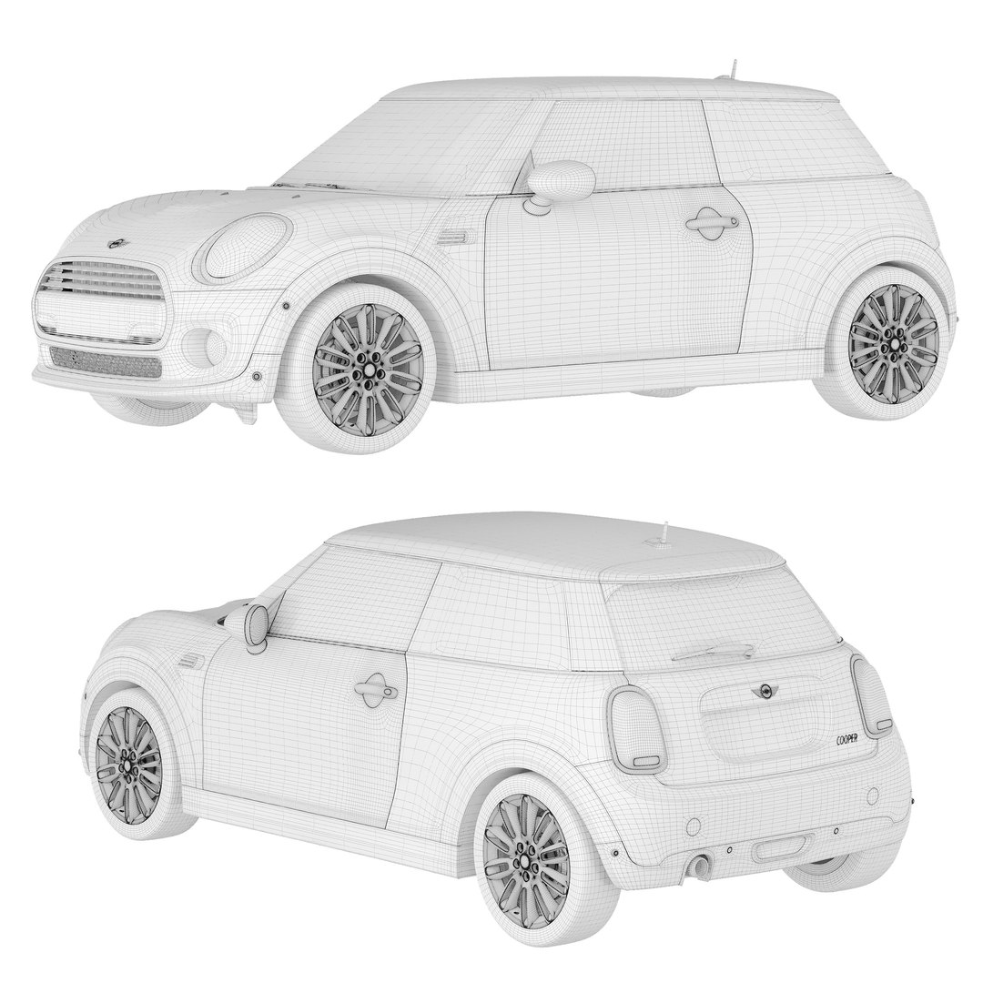 3D Mini Cooper - TurboSquid 2313548