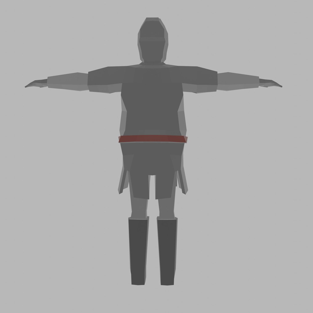 3D Low Poly Knight Rigged 7 Model - TurboSquid 2167126