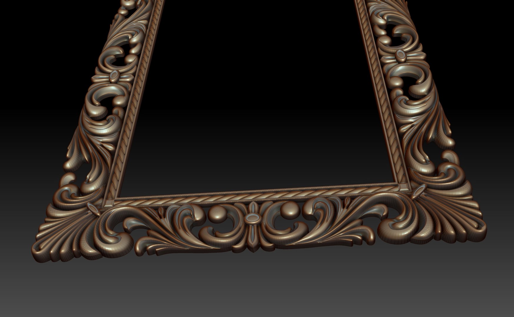 Decor Frame 3d Model
