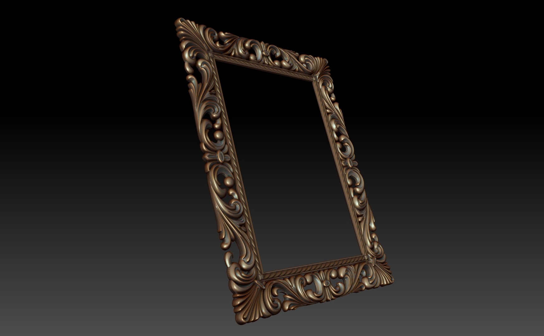 Decor Frame 3d Model