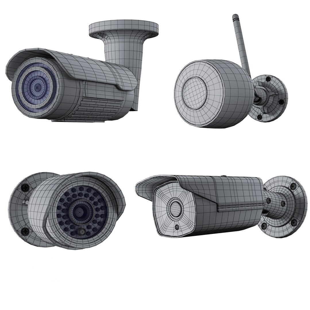 3D cctv security camera model - TurboSquid 1671336
