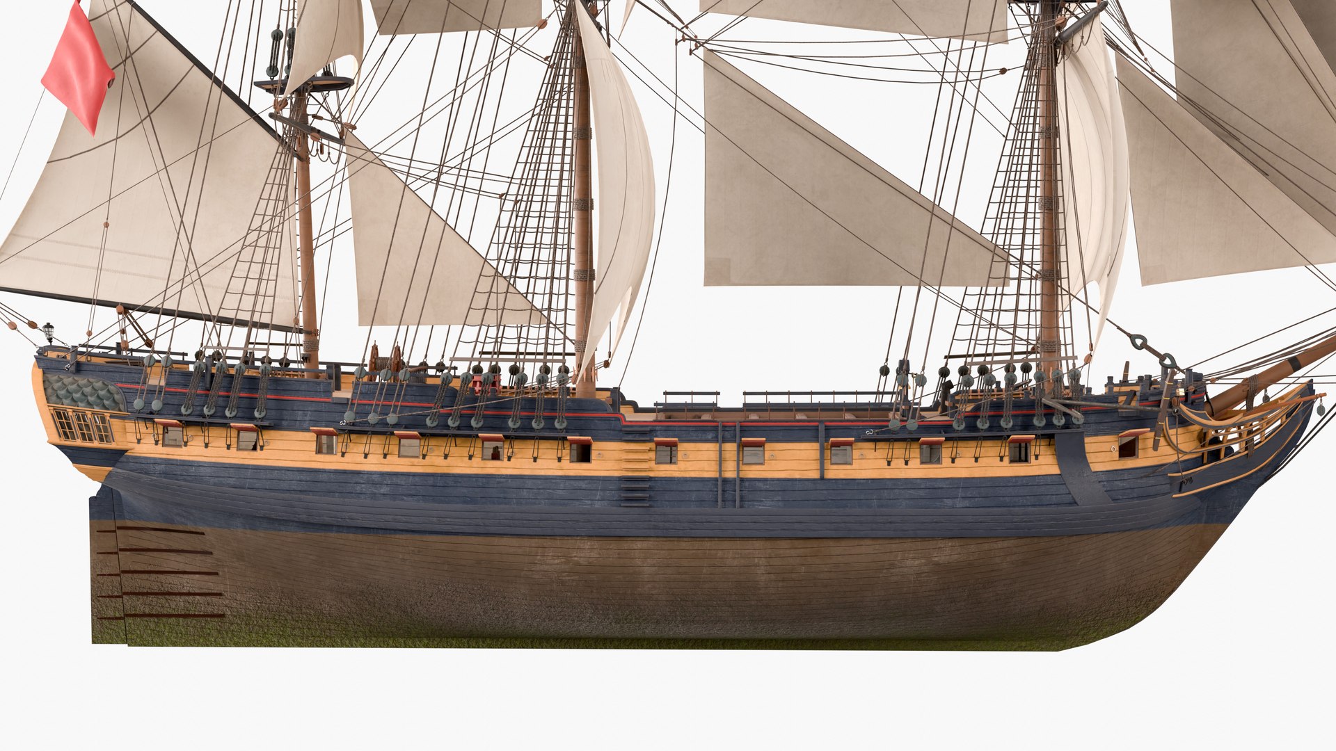 HMS Surprise 3D model - TurboSquid 2097651