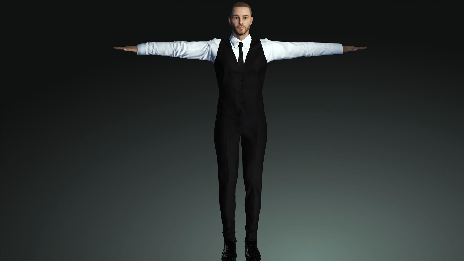 3D Realistic Business Man Pack Model - TurboSquid 1859642