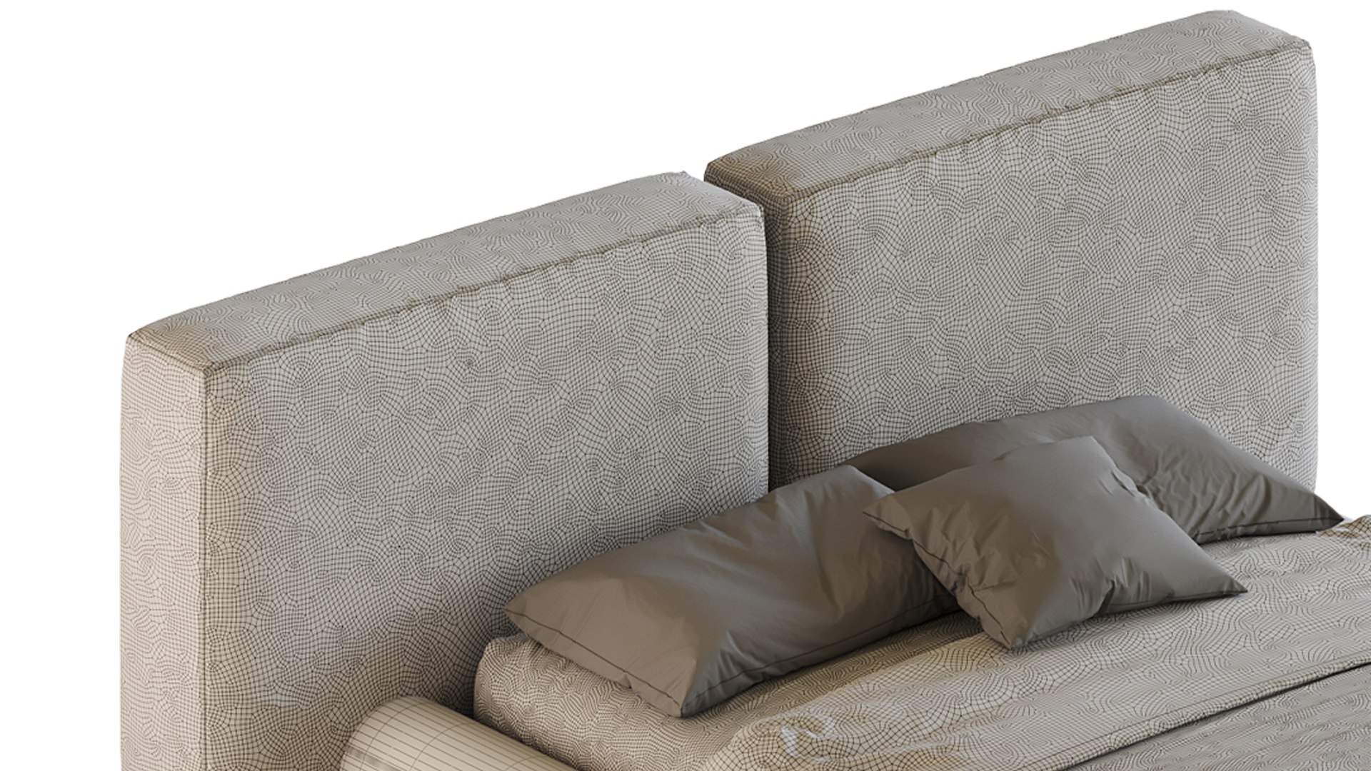 3D Model Cullen Suede Fabric Contemporary Minimalist - TurboSquid 2218013