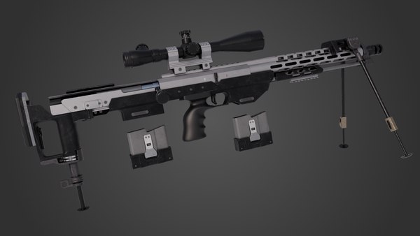 저격 소총 DSR-1 3D 모델 3D 모델 - TurboSquid 1804004