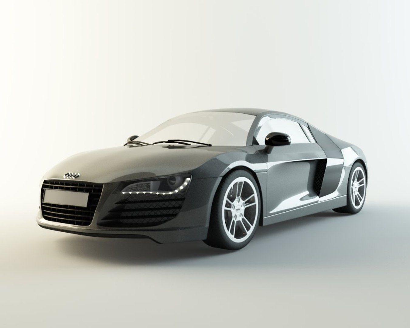 3d audi r8 model