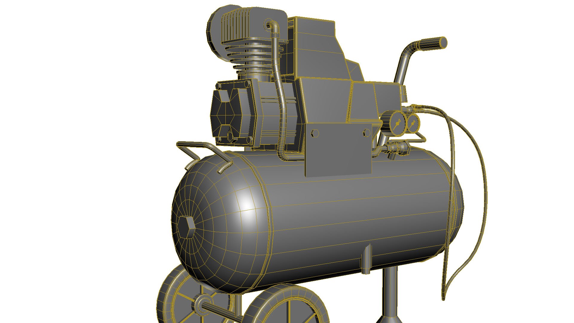 Compressor Air Pressure Supply Model - TurboSquid 2205789