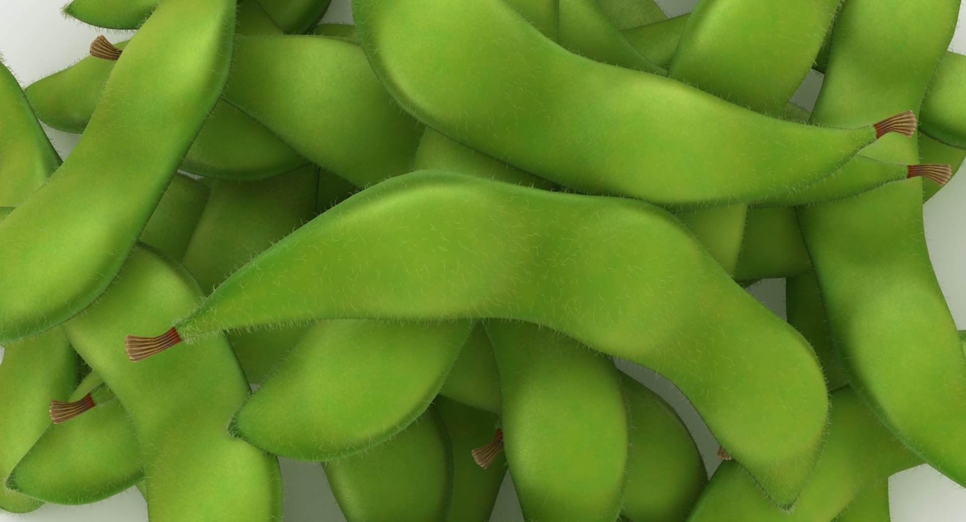 Realistic Edamame Pose 2 3D Model - TurboSquid 1201134