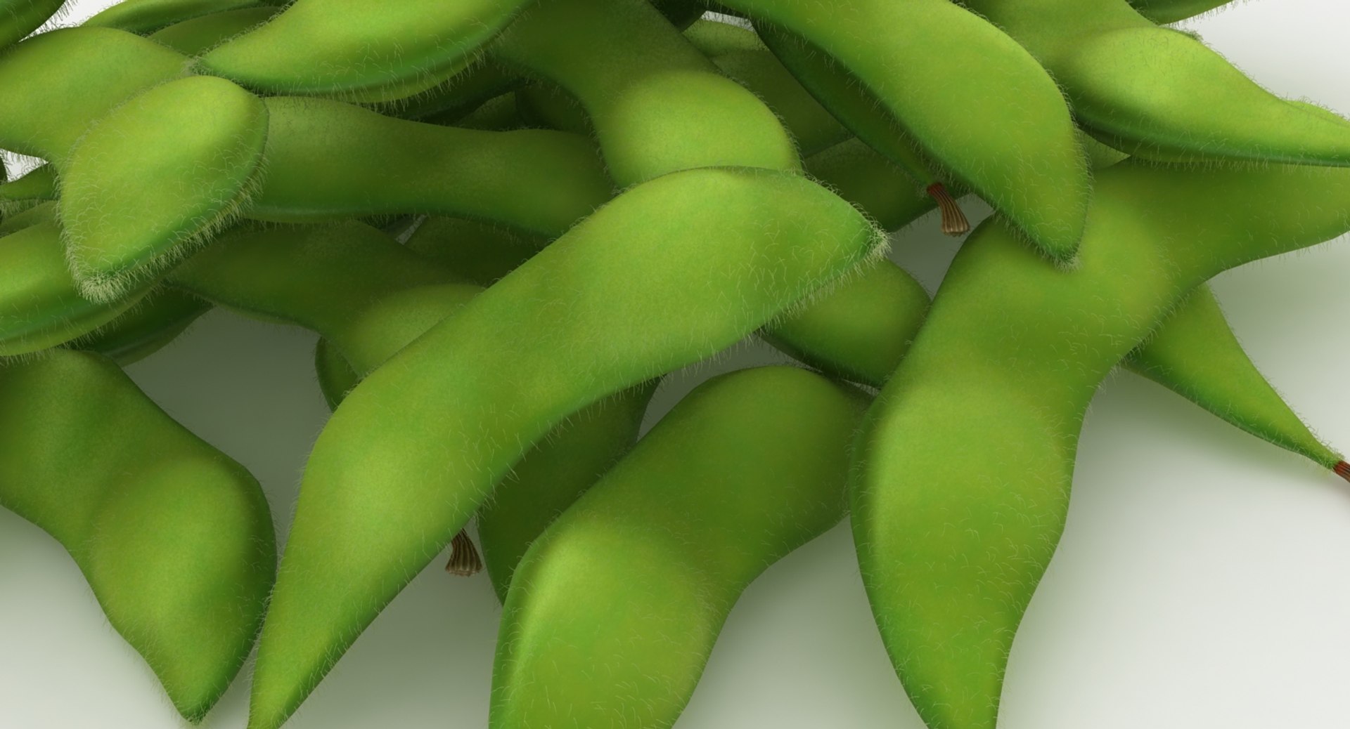 Realistic Edamame Pose 2 3D Model - TurboSquid 1201134