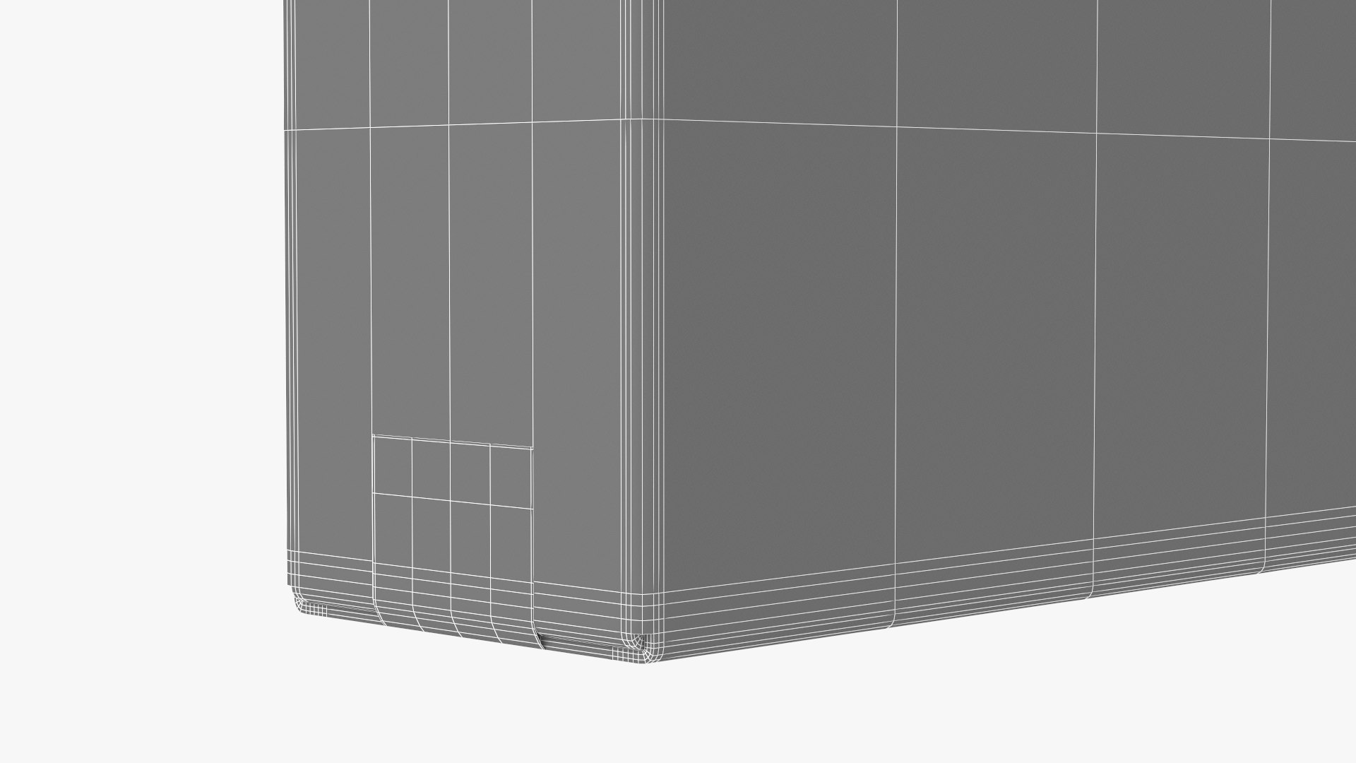 Cardboard Box 50x10x35 Open 3D Model - TurboSquid 2509202