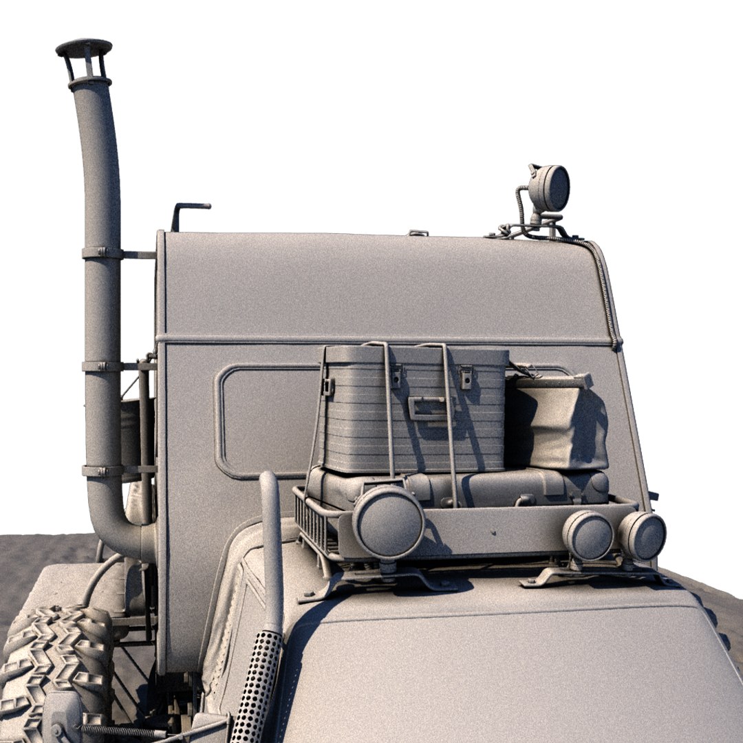 3D Post Apocalyptic Caravan Truck Model - TurboSquid 1327152