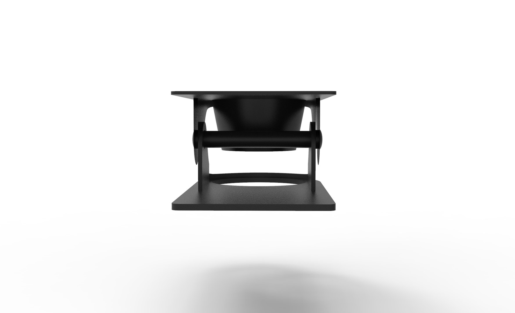 3D Cup Holder Model - TurboSquid 2015138