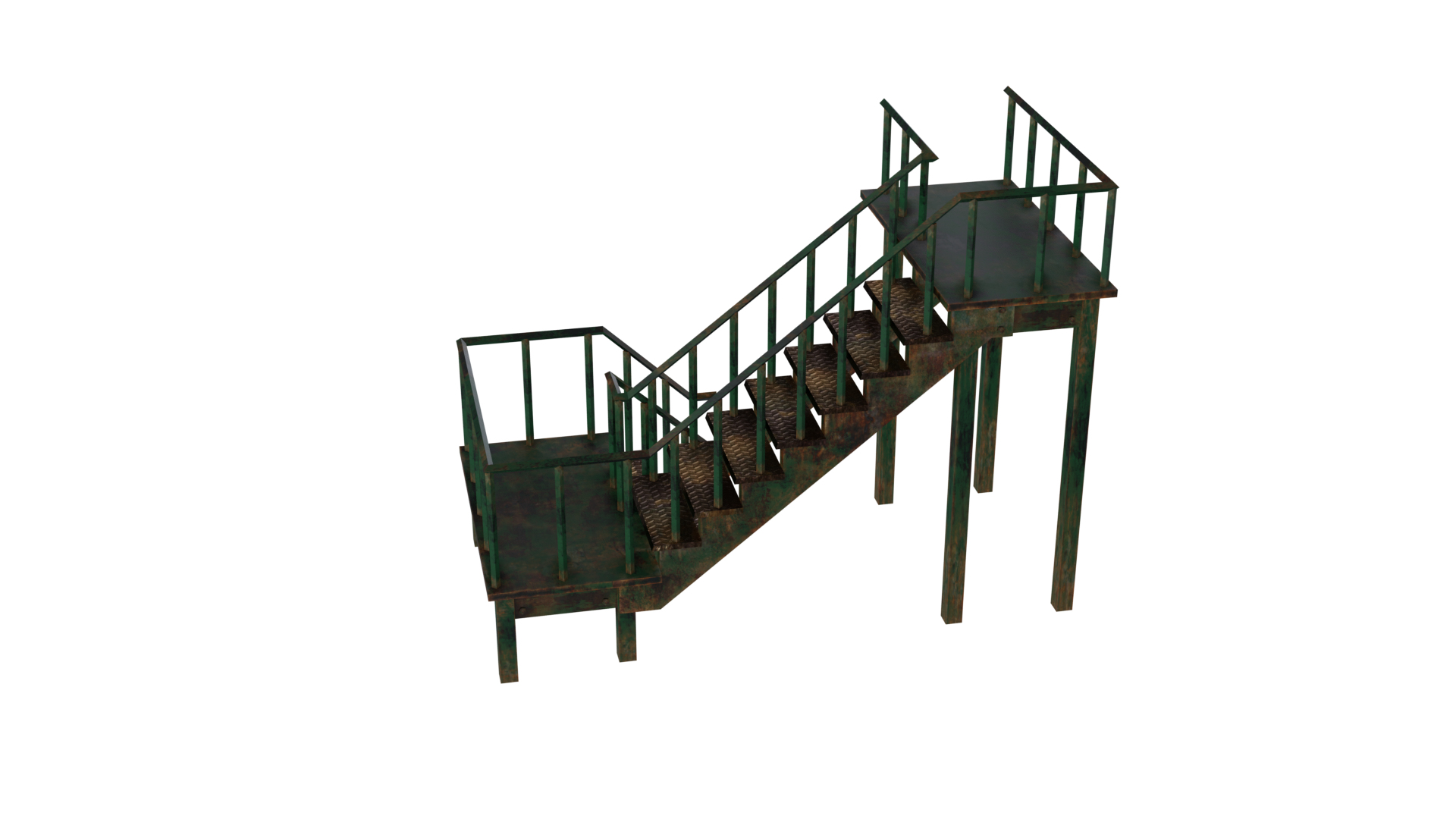 Staircase Game Prop 3D Model - TurboSquid 1842921