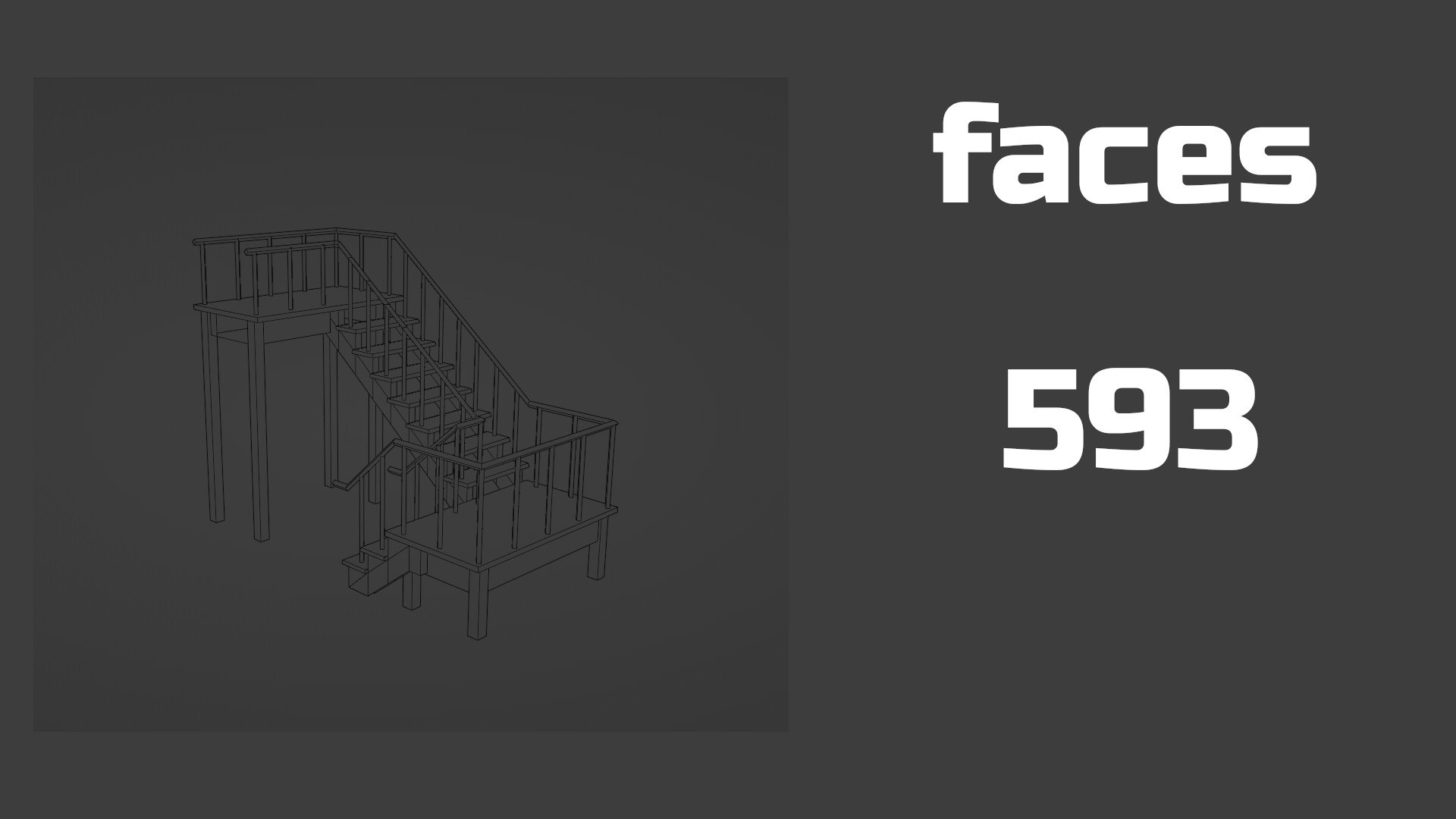 Staircase Game Prop 3D Model - TurboSquid 1842921