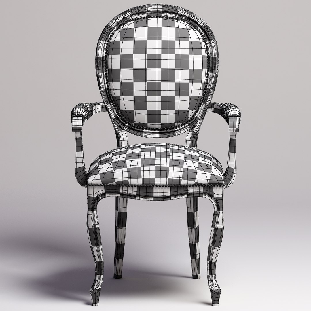 Classic chair 3D model - TurboSquid 1421596