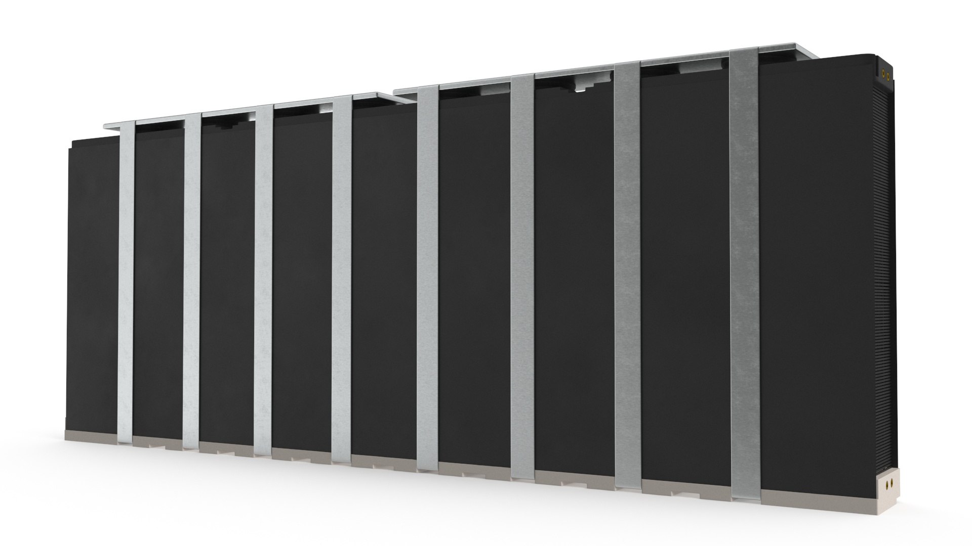 Large Hydrogen Fuel Cell Stack 21 KW Model - TurboSquid 2253093