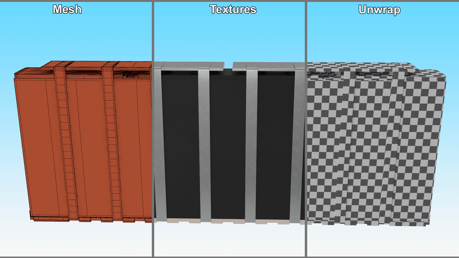 Large Hydrogen Fuel Cell Stack 21 KW Model - TurboSquid 2253093