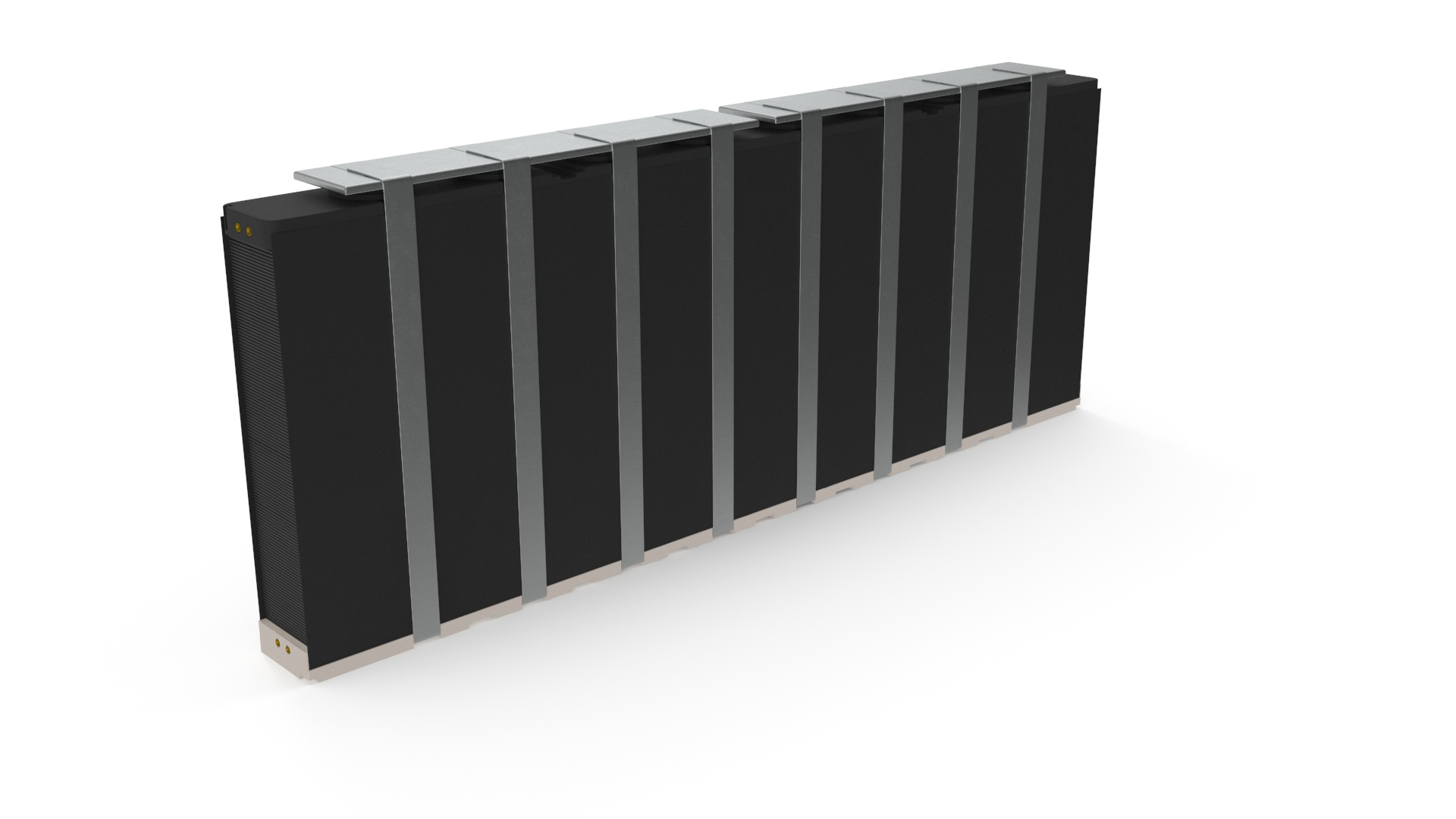 Large Hydrogen Fuel Cell Stack 21 KW Model - TurboSquid 2253093