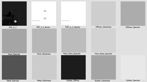 modelo 3d PMC 6-2 - TurboSquid 1803116