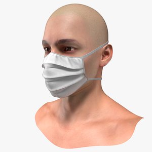 Download Free & Premium Surgical Mask 3D Models | TurboSquid