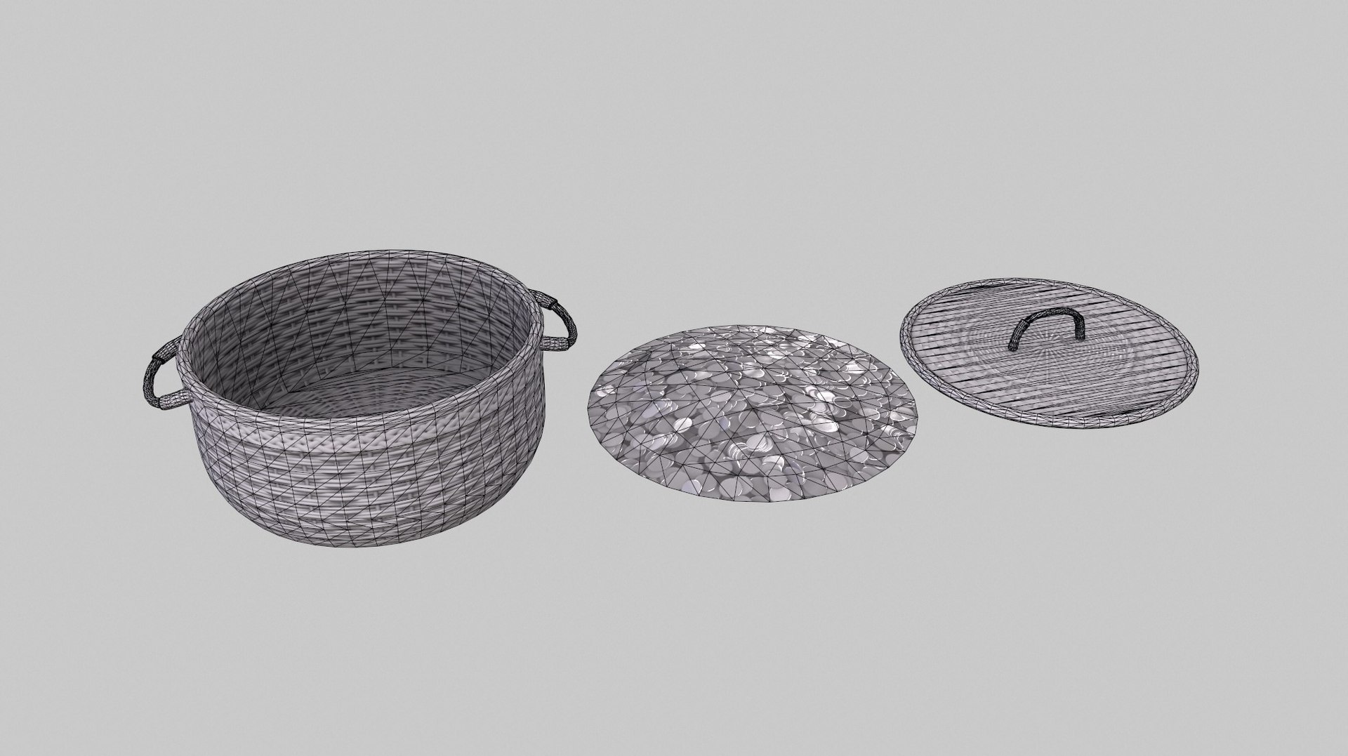 Basket 9 Model - TurboSquid 2189065