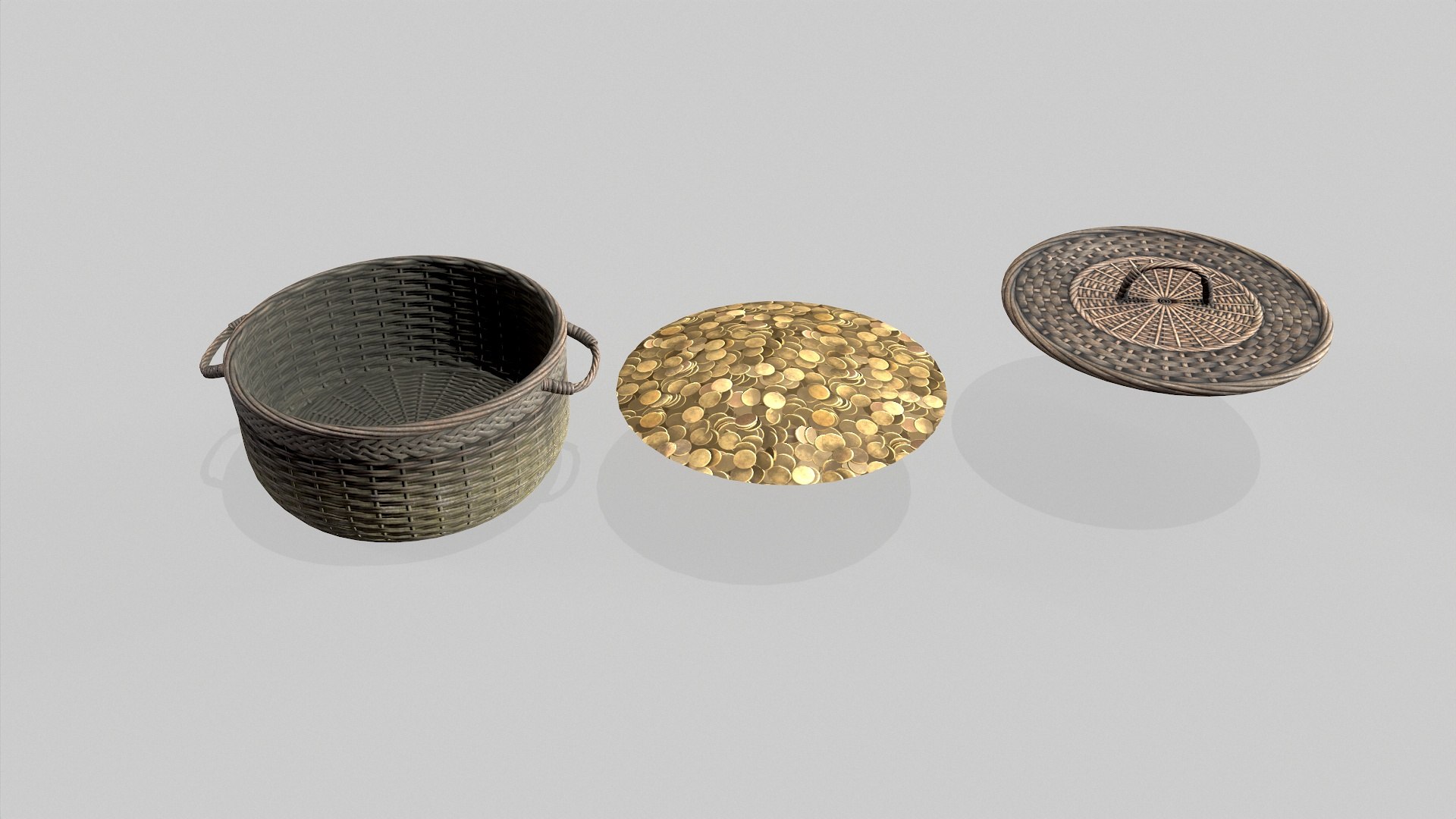 Basket 9 Model - TurboSquid 2189065