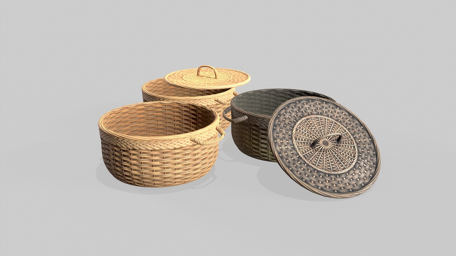 Basket 9 Model - TurboSquid 2189065