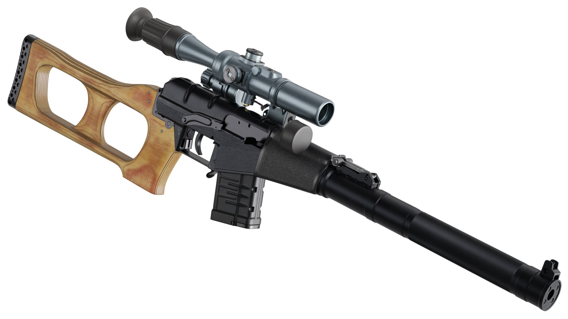 VSS Vintorez 01 A 3D - TurboSquid 2249140