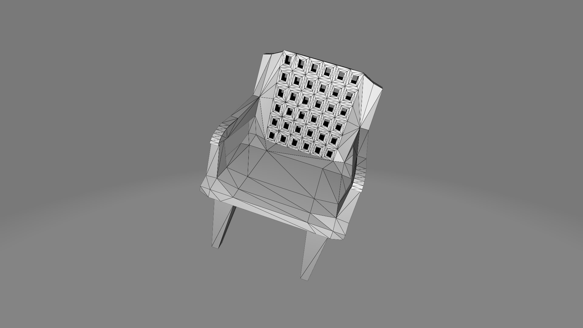 3D Fancy Chair Model - TurboSquid 2204765