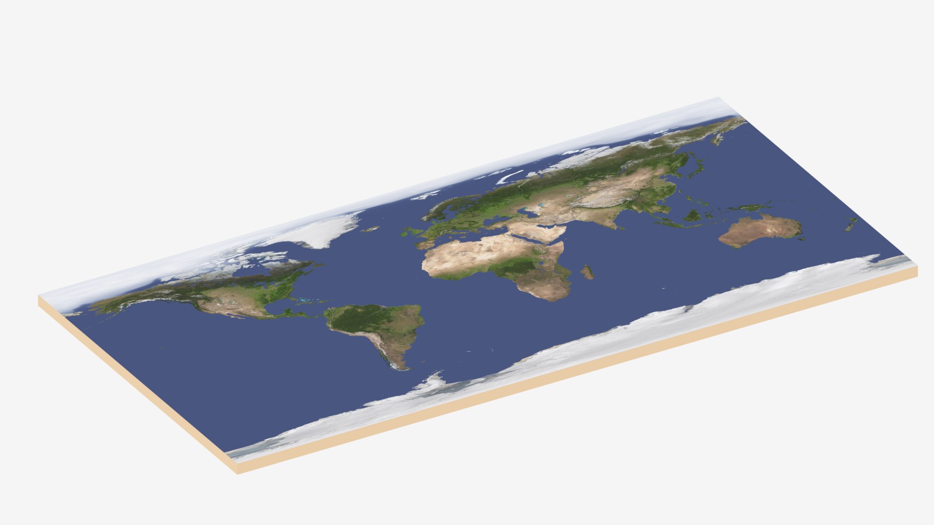 World Map 3D Model - TurboSquid 1718167