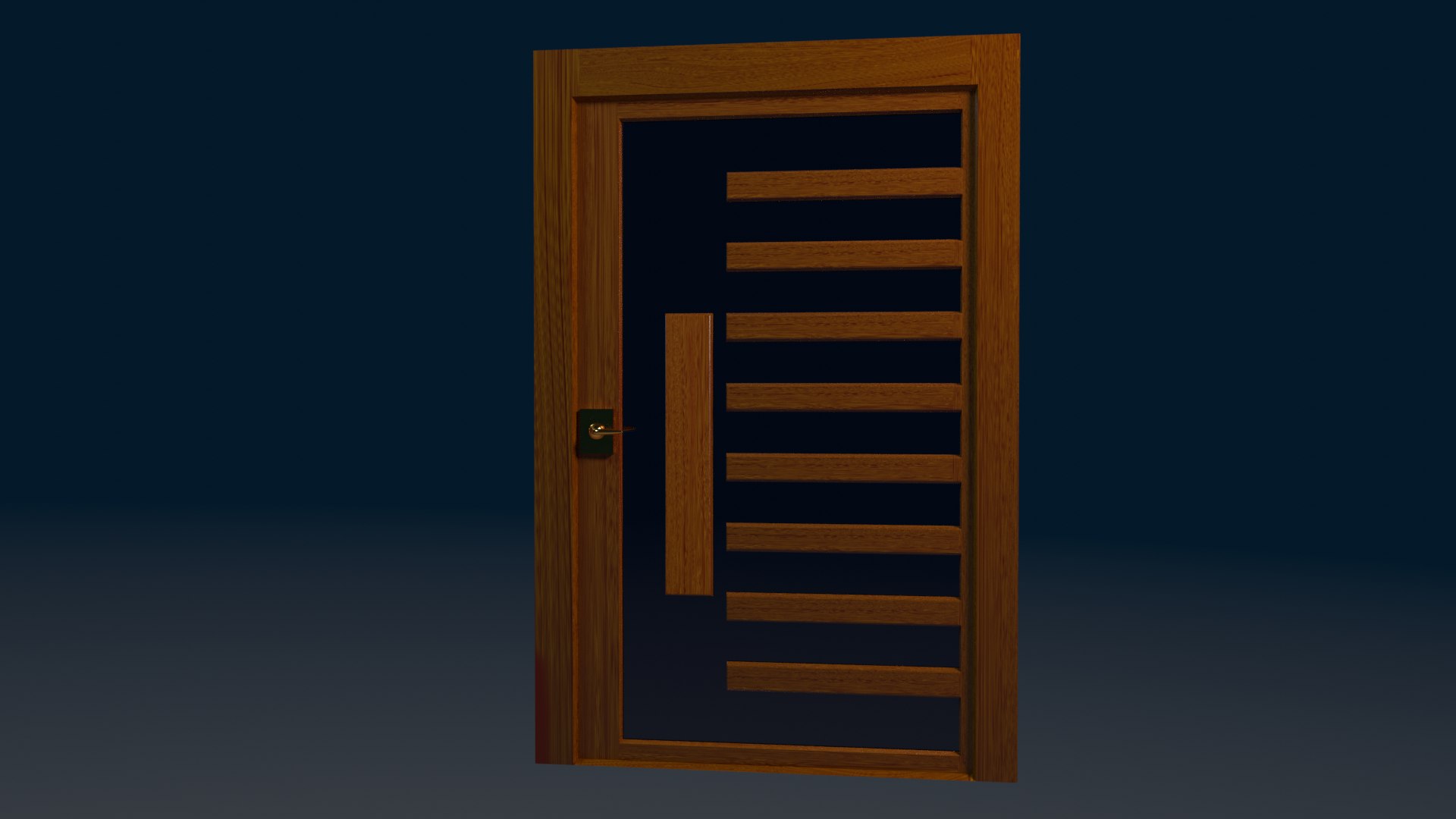 3D Urban Design Door Blender - TurboSquid 1454371