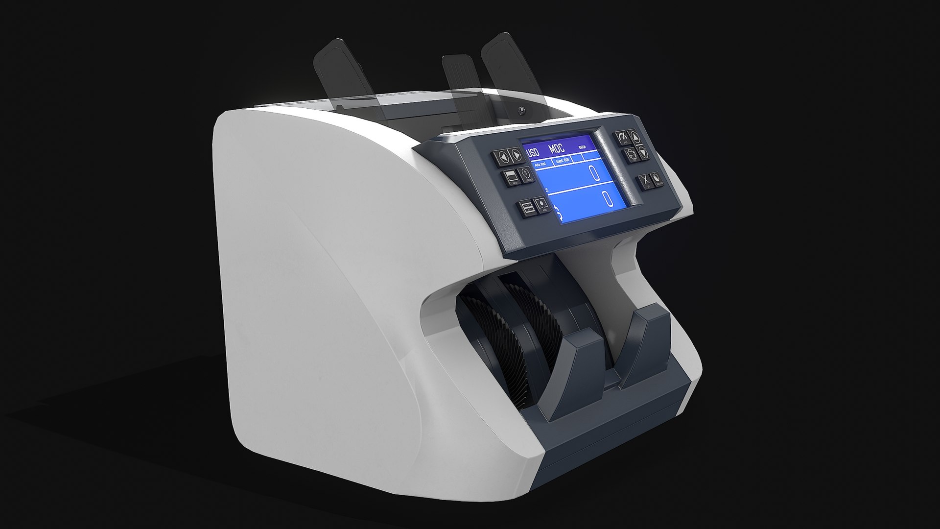 3D Model Carnation CR7 Mixed Denomination Money Counter - TurboSquid ...