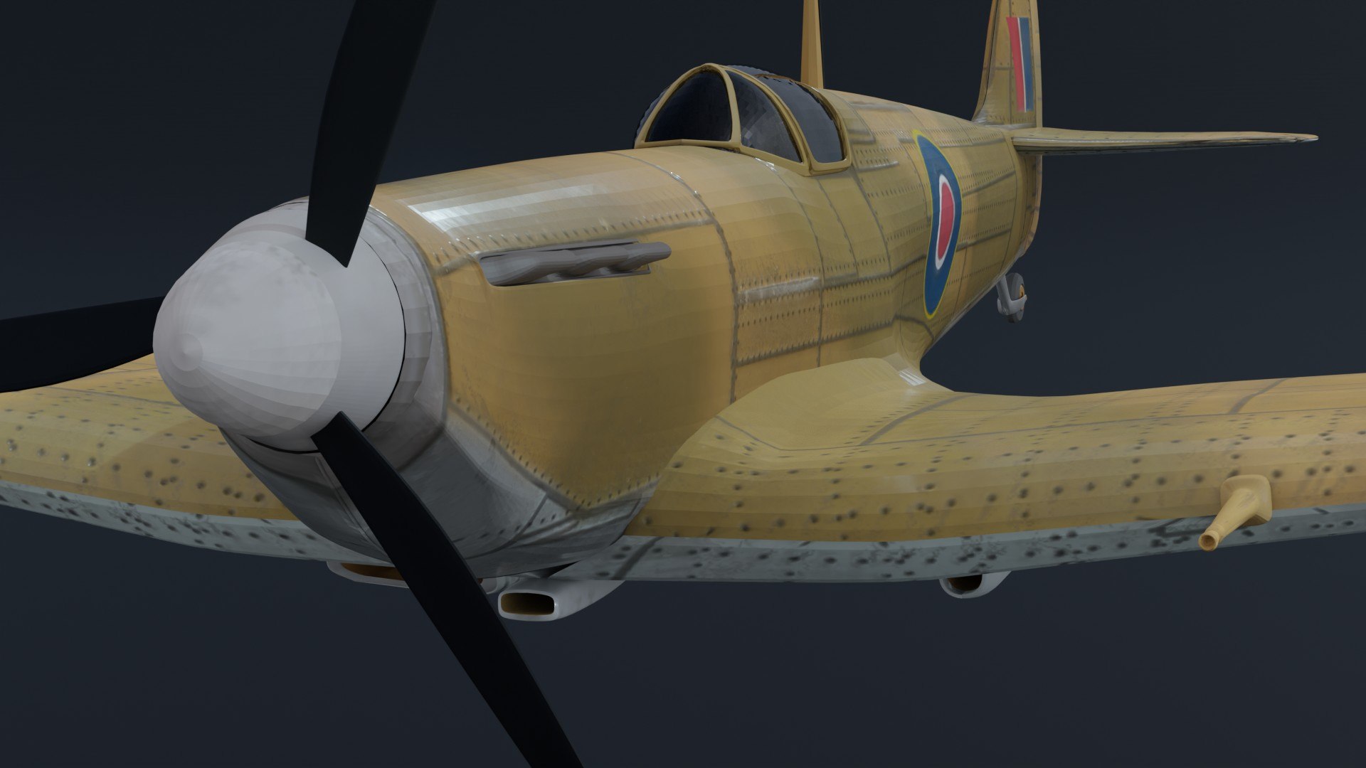 3D Spitfire - Blender Model - TurboSquid 1802240