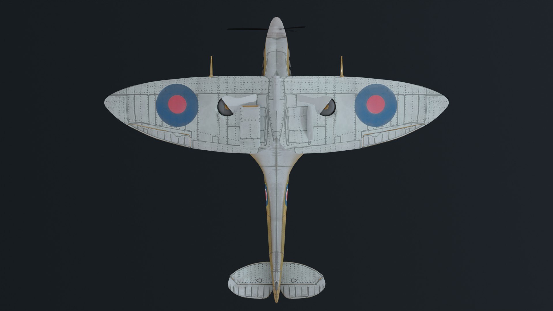 3D Spitfire - Blender Model - TurboSquid 1802240
