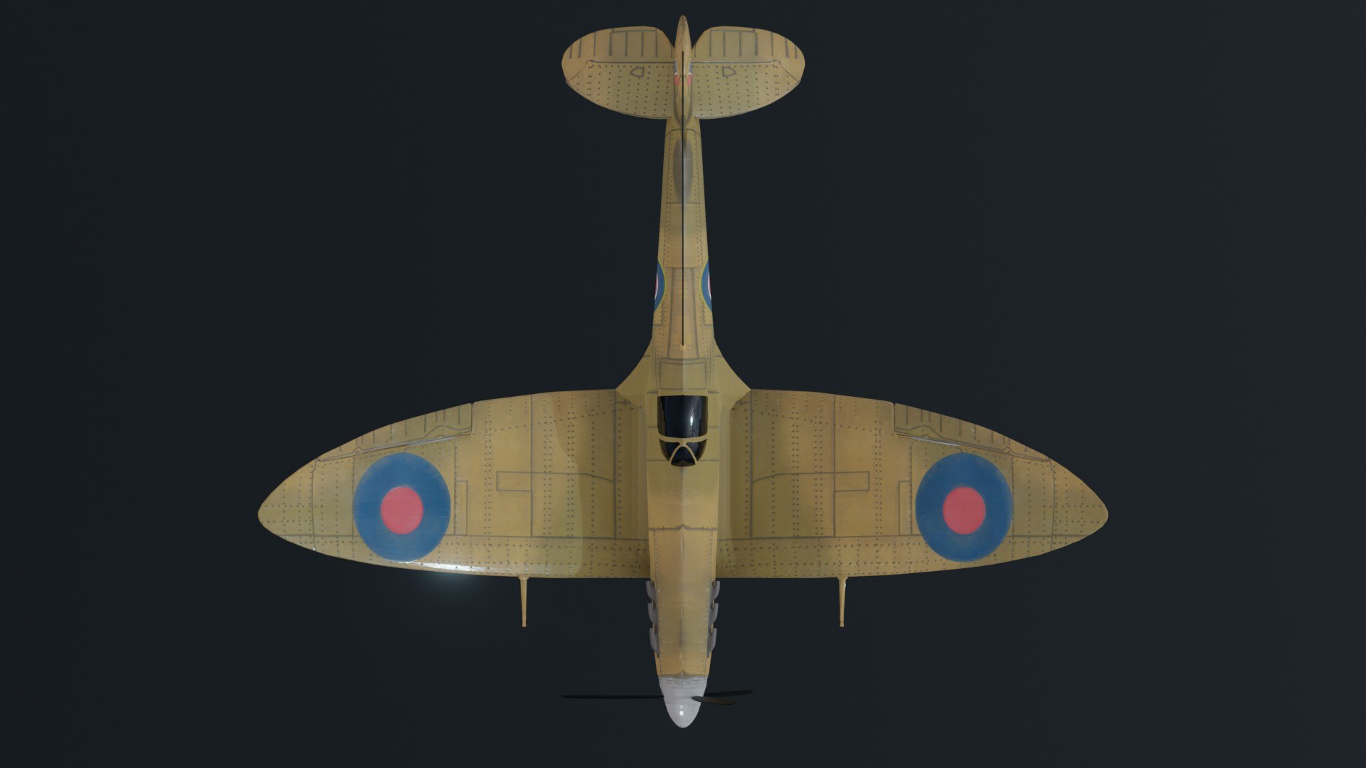 3D Spitfire - Blender Model - TurboSquid 1802240