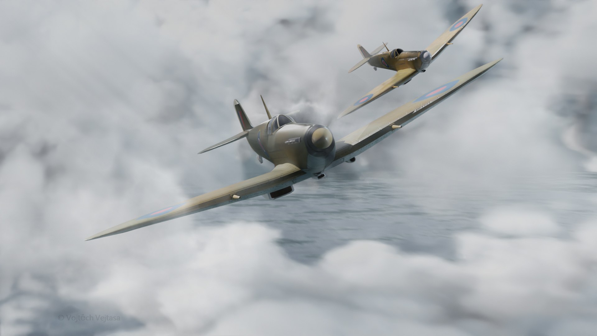 3D Spitfire - Blender Model - TurboSquid 1802240
