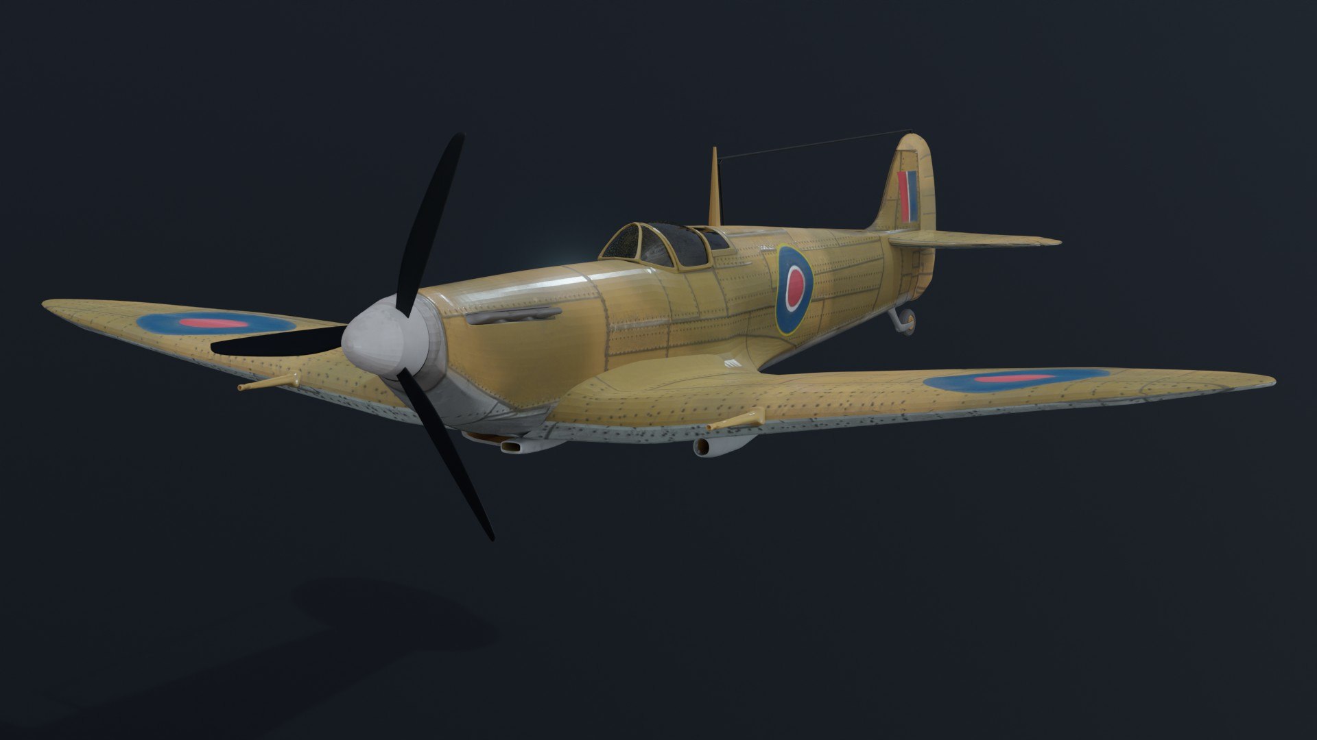 3D Spitfire - Blender Model - TurboSquid 1802240