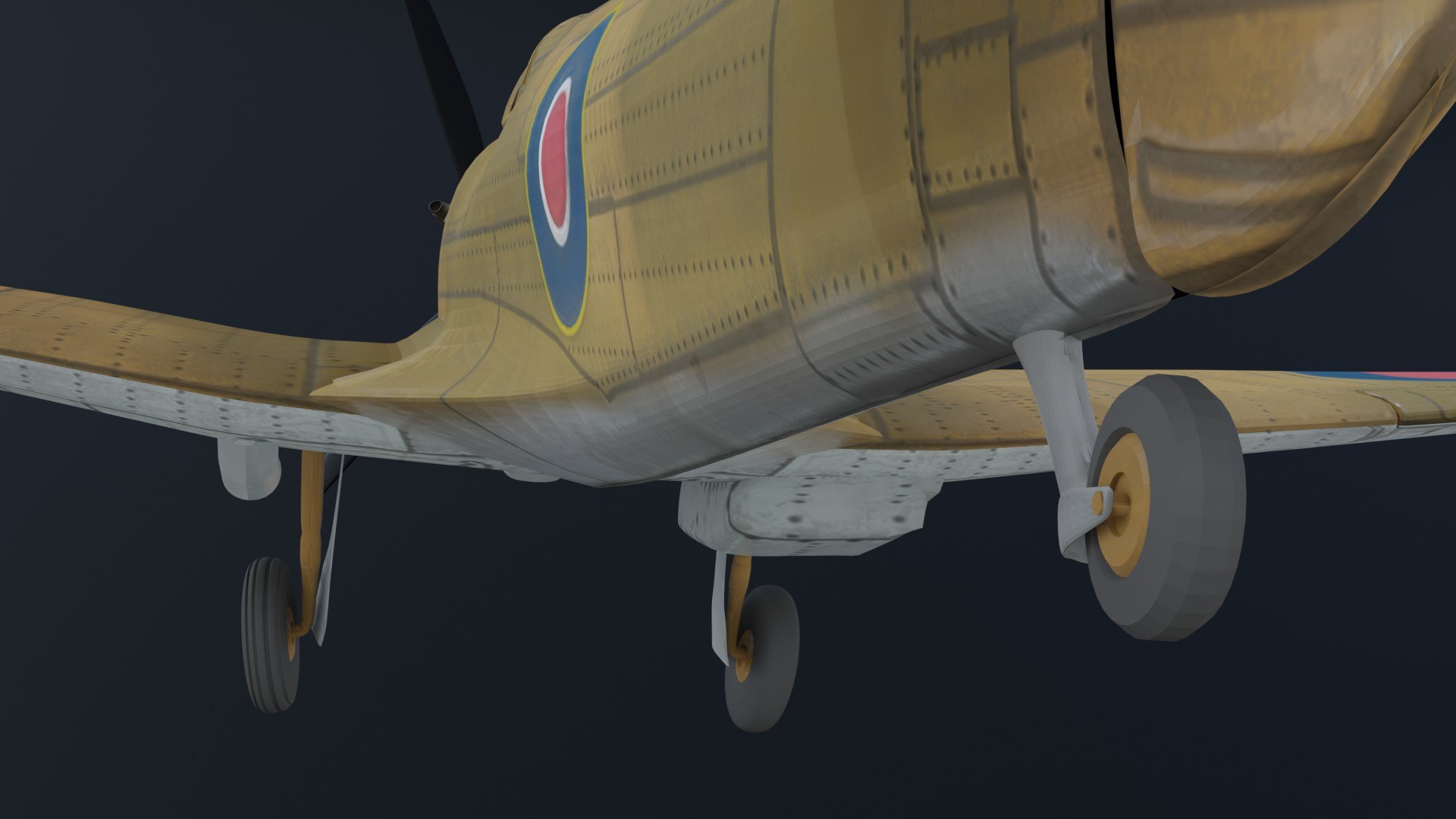 3D Spitfire - Blender Model - TurboSquid 1802240
