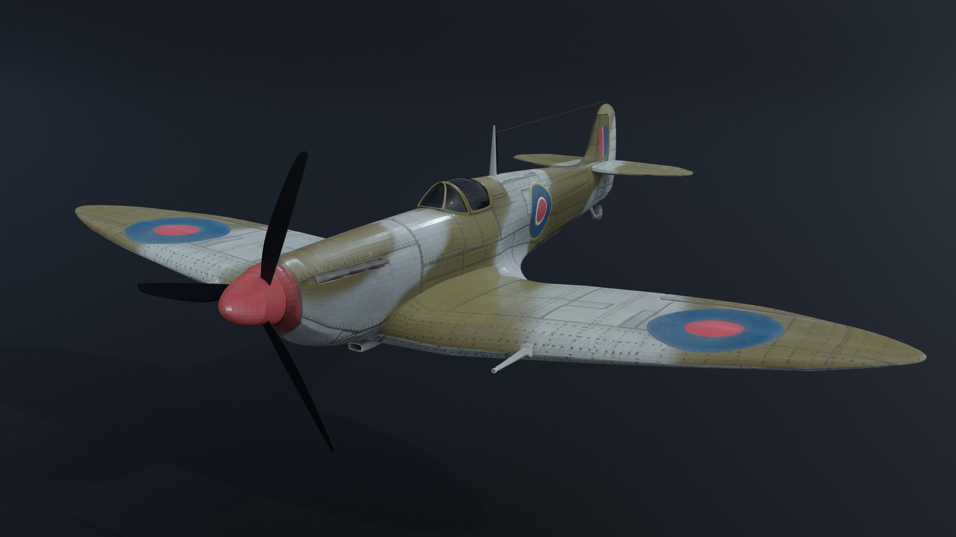 3D Spitfire - Blender Model - TurboSquid 1802240