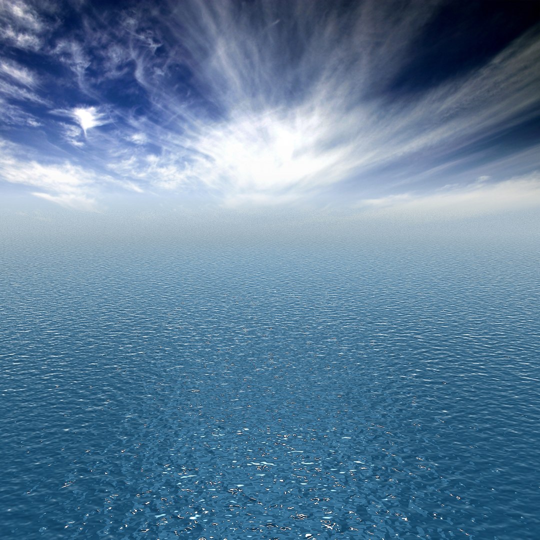 3d Ocean Surface Model