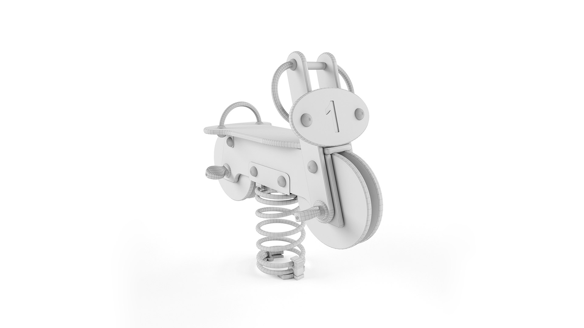 Set Spring Rocking Chair 3D - TurboSquid 1536646