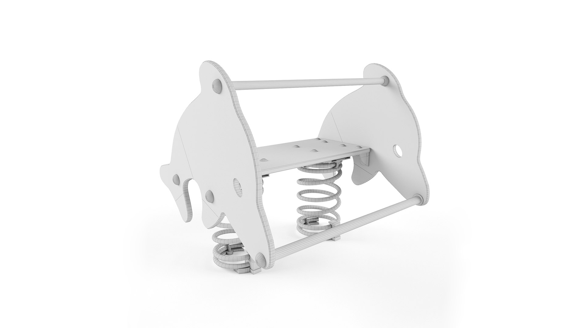 Set Spring Rocking Chair 3D - TurboSquid 1536646