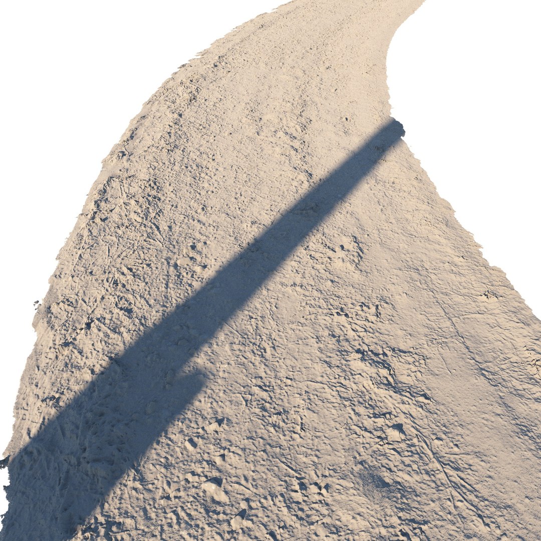 Dirt Road 3D Model - TurboSquid 1636192