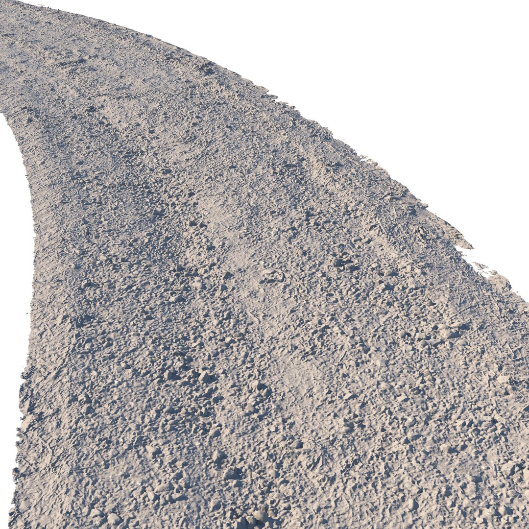 Dirt Road 3D Model - TurboSquid 1636192